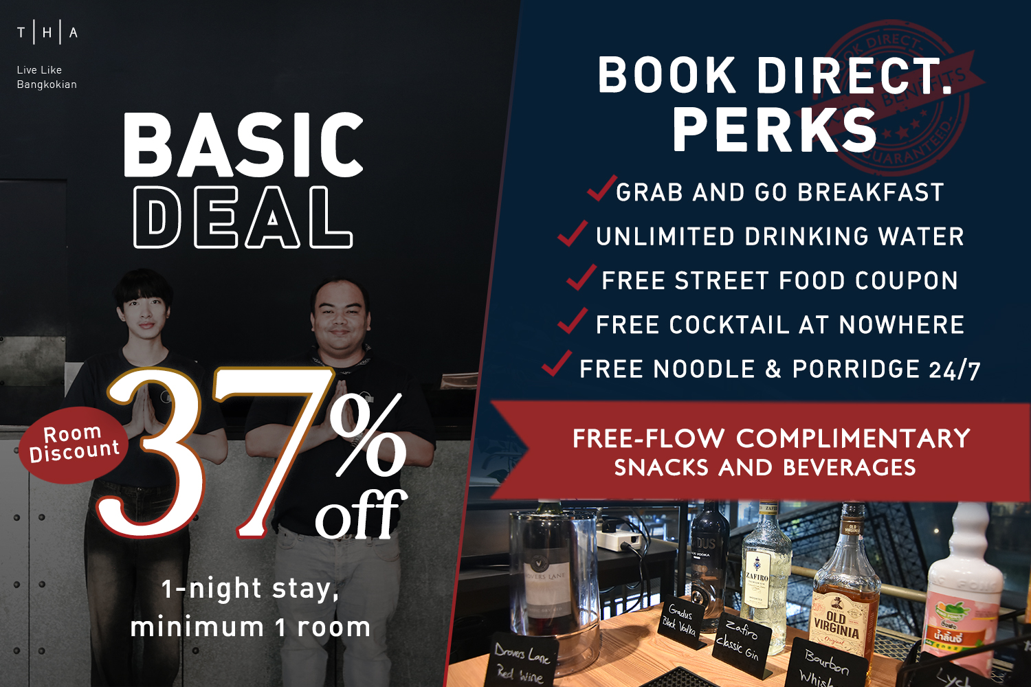 THA city loft hotel-Basic Deal