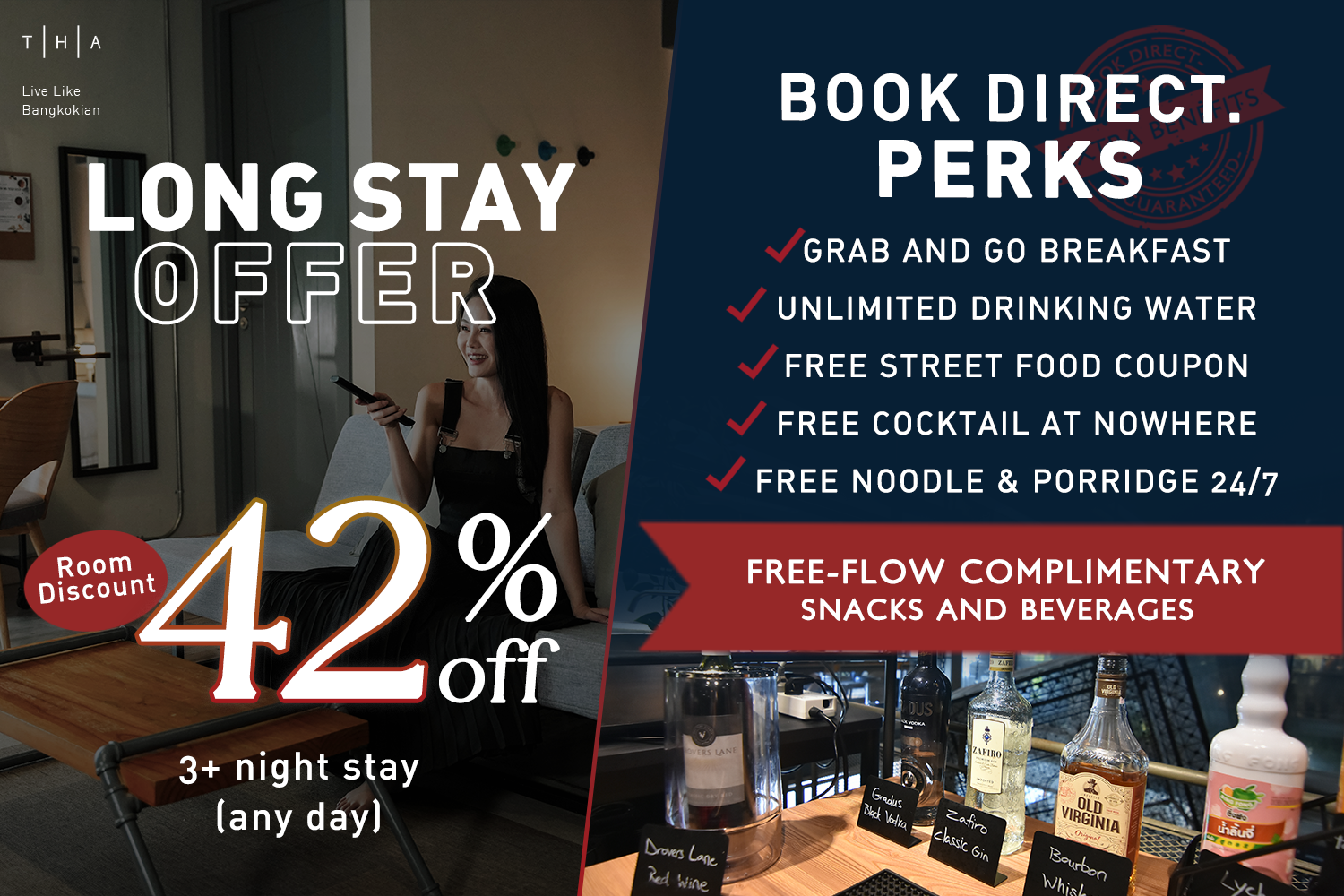 THA city loft hotel - Long Stay Offer
